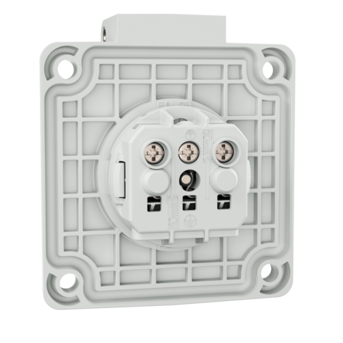 Panel mounted socket SCHUKO® 17006