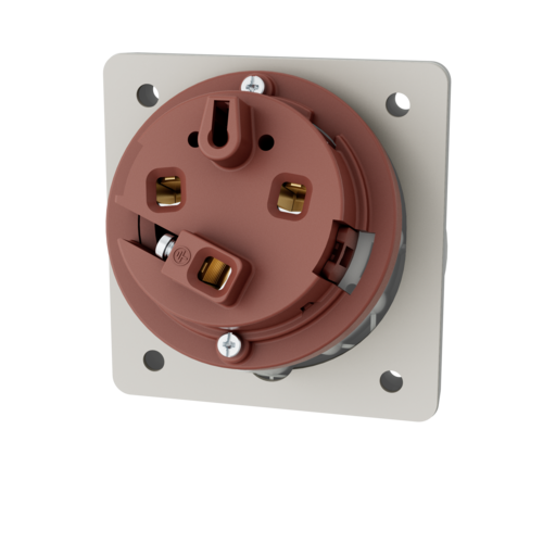 Panel mounted socket 1147A