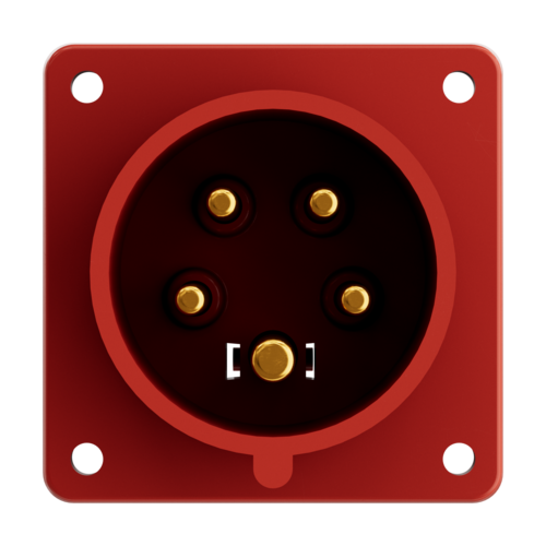 Panel mounted inlet 853