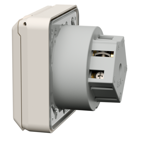 Cepex panel mounted socket 4120